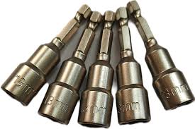 13mm Magnetic Nut Setter Set 65mm (5 Piece) | RSE Electronics