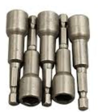 8mm Magnetic Nut Setter Set 65mm (5 Piece) | RSE Electronics