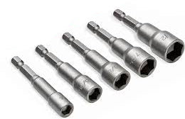Magnetic Nut Setter Set Mixed Sizes (5 Piece) | RSE Electronics